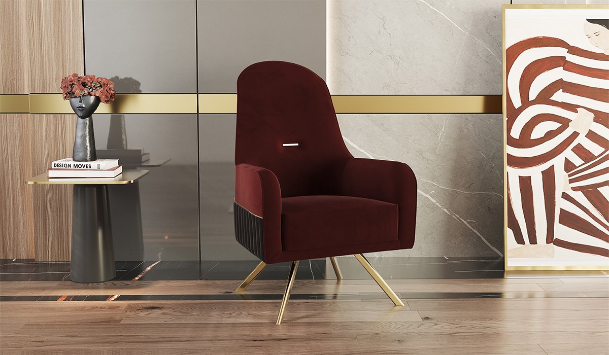 Demre Koltuk Takımı - Gül Kurusu - Modalife Mobilya